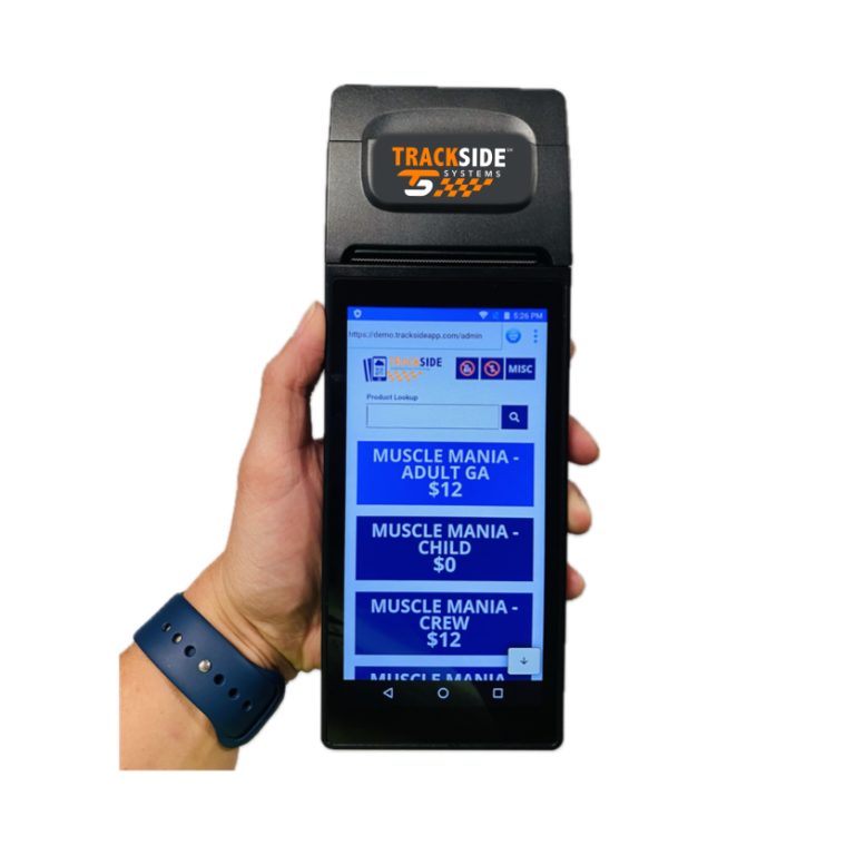 Ticketing Software & Point of Sale Units - Trackside Systems