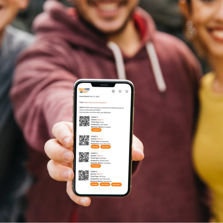 Motorsports Ticketing & Point of Sale - Trackside Systems